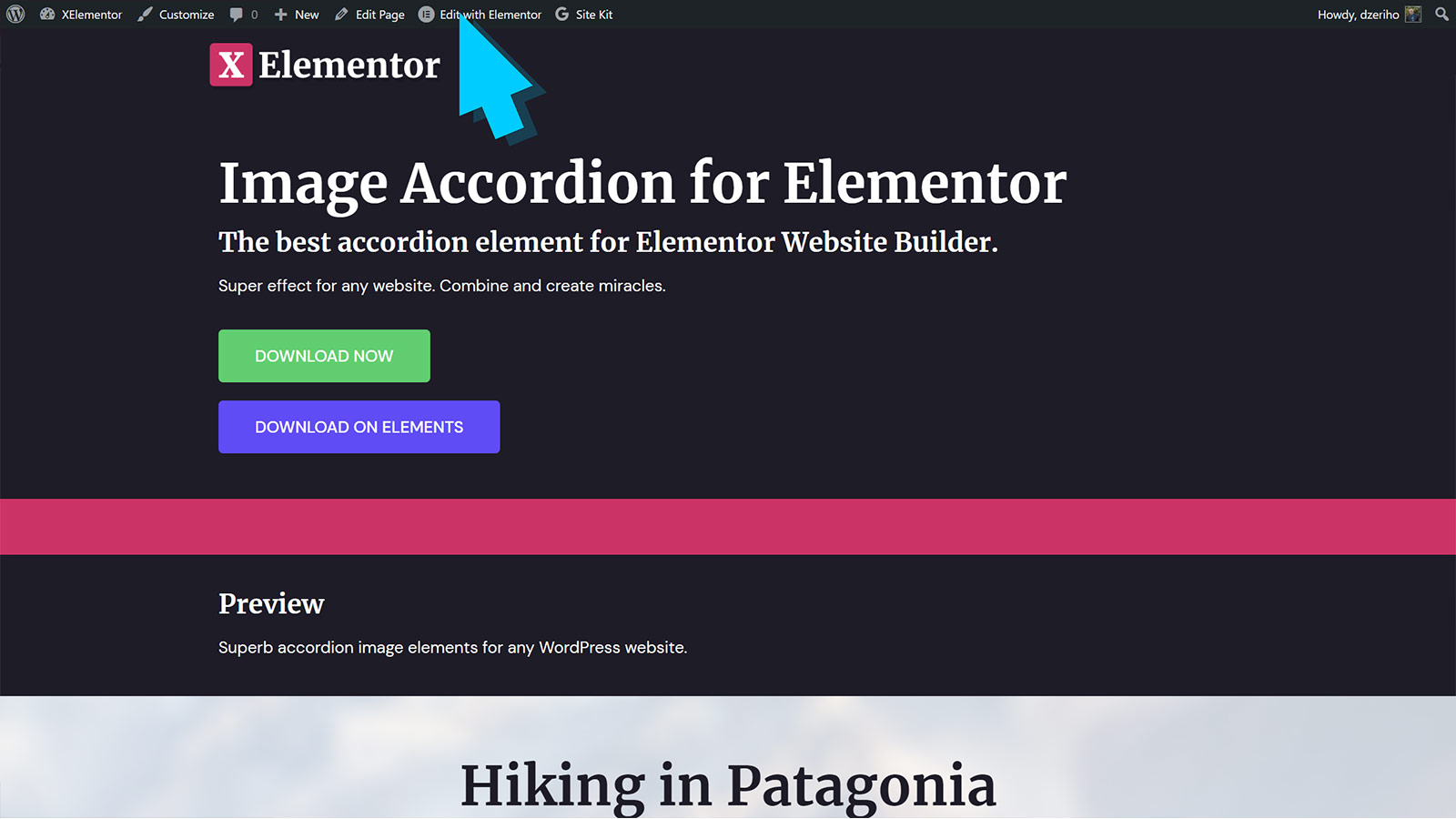 Image Accordion Documentation – Extra Widgets for Elementor
